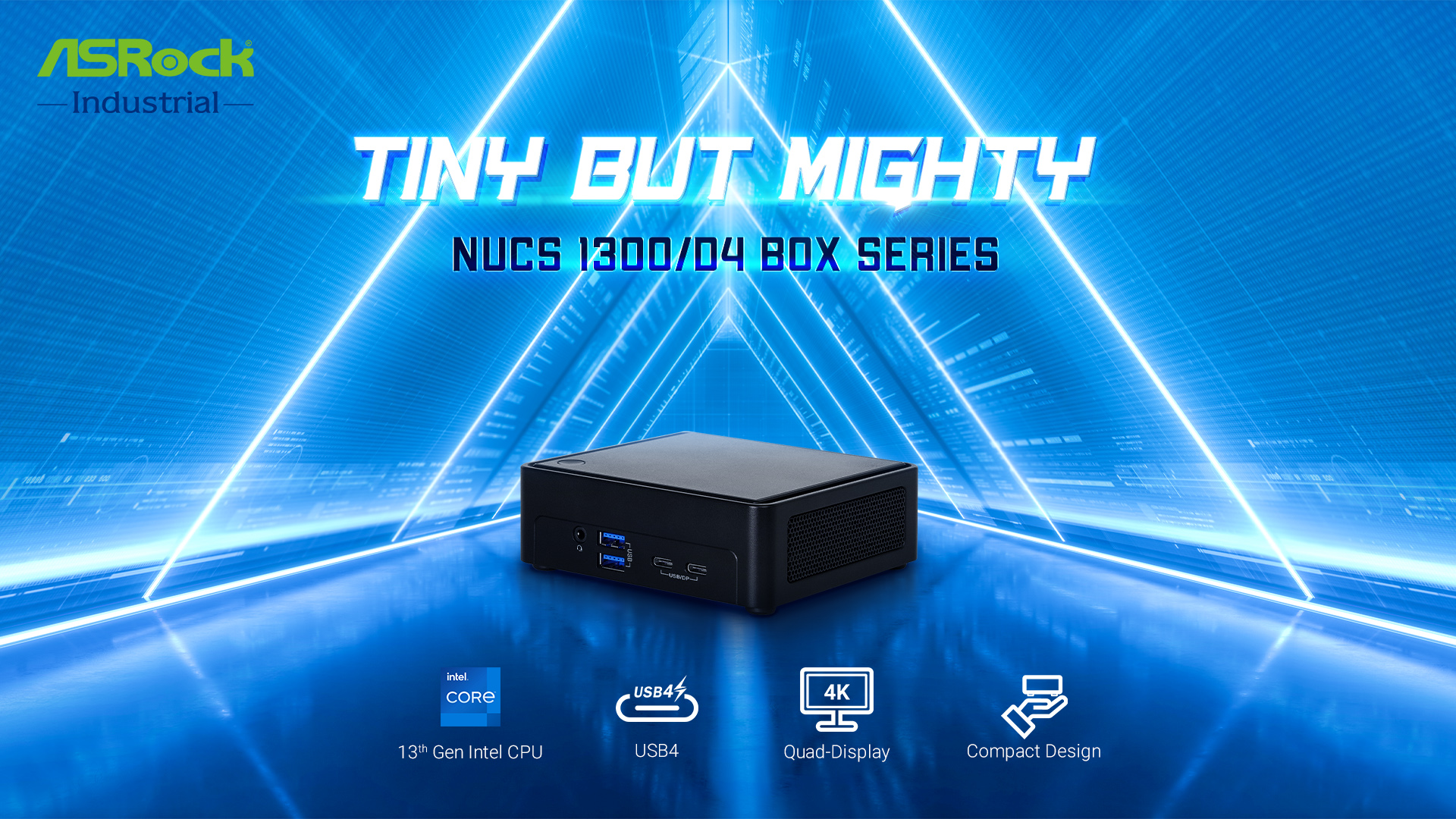 ASRock Industrial - NUCS BOX-1340P/D4